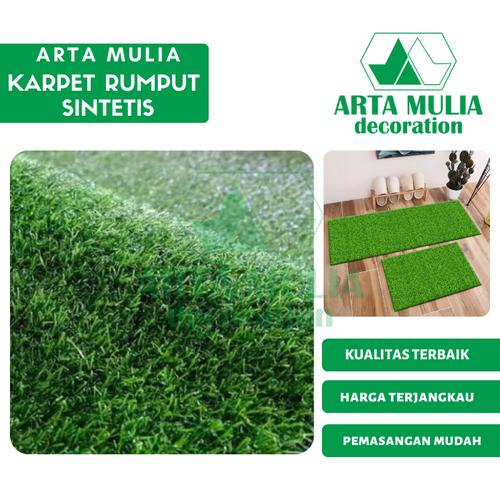 Jual Karpet Rumput Sintetis Tikar Rumput Taman Dan Ruangan - Jakarta ...