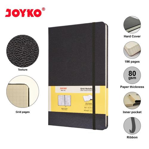 Jual Buku Catatan Kotak - Joyko Notebook Hard Cover NB-702 - Kota ...
