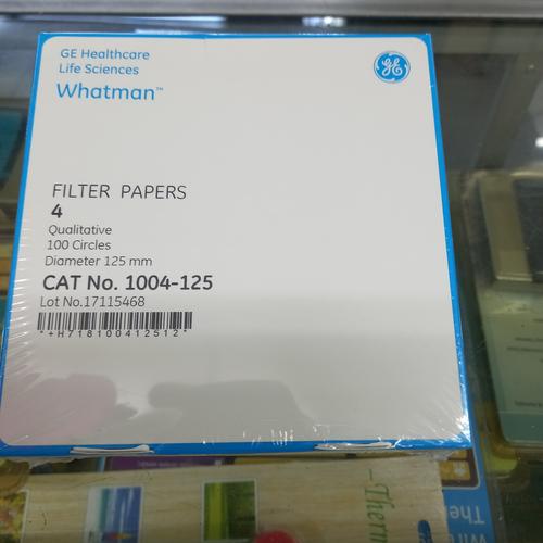Jual Whatman Filter paper no.4 dia 125 mm - Jakarta Barat - Berjaya ...