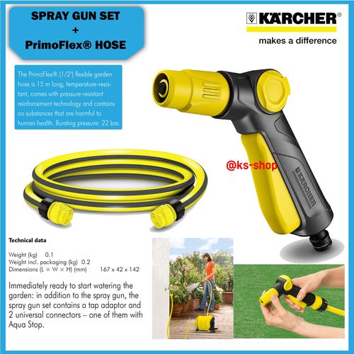Jual Selang Air Karcher | Karcher Spray Gun With PrimoFlex Hose Set ...