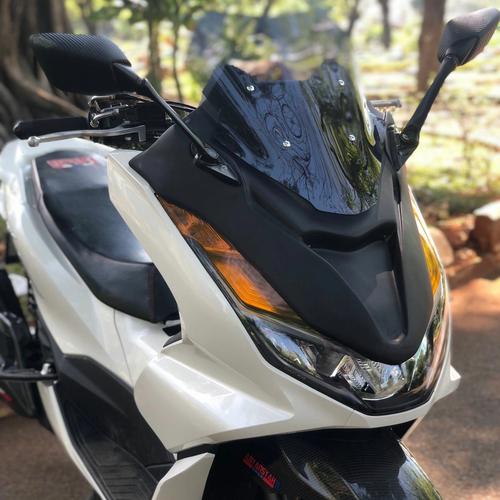 Jual Frame windshield pcx forza, windshield PCX 160 - Hitam smoke ...