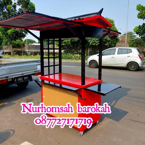 Jual gerobak kayu/gerobak kayu jati belnda/gerobak minimalis - Jakarta ...