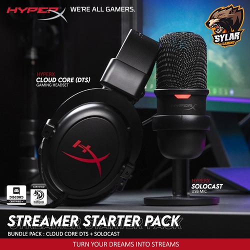 Jual HyperX Streamer Starter Pack Gaming Headset and Streaming ...