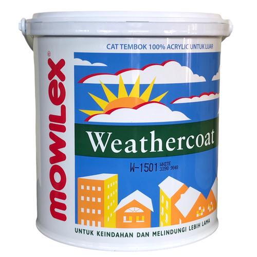 Jual Cat Tembok Eksterior Mowilex Weathercoat 2 5 Liter Putih Kab