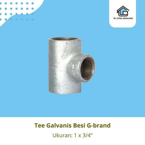 Jual TEE GALVANIS 1 x 3/4" G-BRAND - Kota Semarang - TB. Citra Gemilang ...