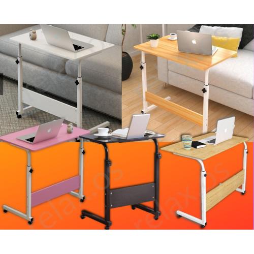 Jual Meja Laptop Roda / Meja Belajar Lipat /Meja Portable / Meja ...