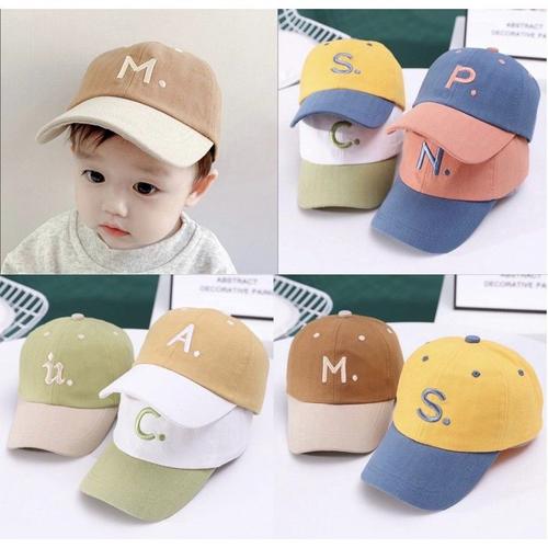 Jual Topi Anak Bordir Inisial / Topi Anak Huruf Alfabeth - Inisial C ...