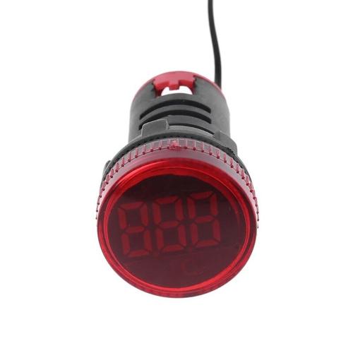Jual Pilot Lamp With Thermometer / Lampu Indicator ED16-22FTB -BULAT ...