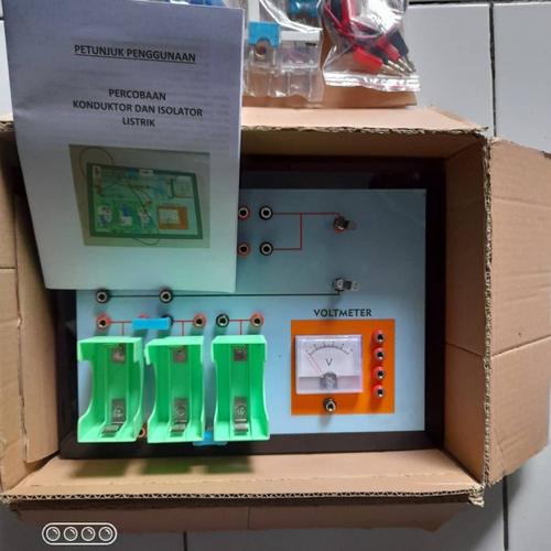 Jual kit listrik smp rangkaian sumber listrik konduktor dan isolator ...
