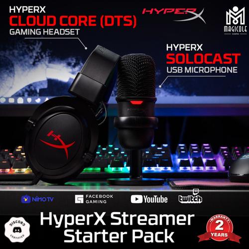 Jual HyperX Streamer Starter Pack Gaming Headset and Microphone ...