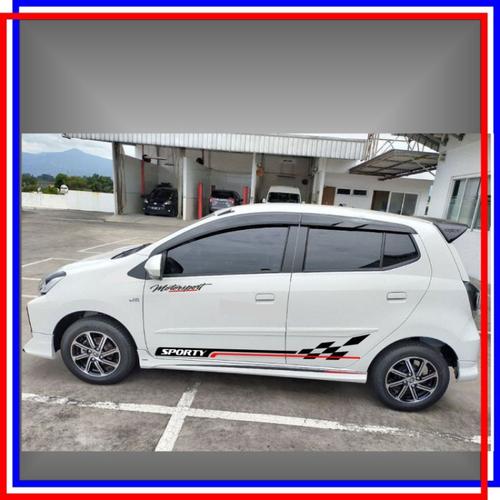 Jual STIKER MOBIL STICKER CUTTING LIS BODY MOBIL AYLA AGYA SWIFT HONDA ...
