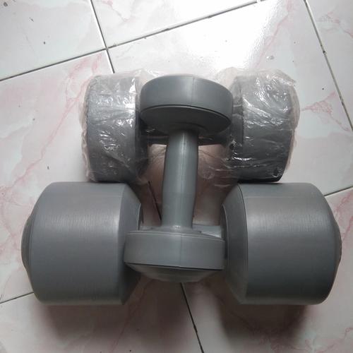Jual Ready Dumbbell / Barbel Plastik 10kg (Alat Olahraga) - Kota ...