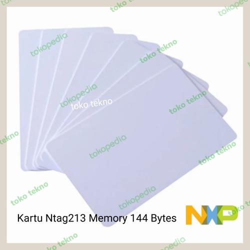 Jual NFC Tag Ntag213 13.56 Mhz RFID Smart Card | Kartu Ntag 213 NFC 13. ...
