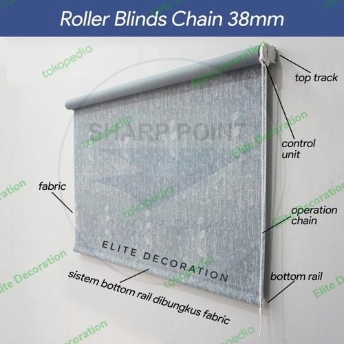 Jual Tirai roller blind merk sharp point - Pilih Warna - Kota Bandung ...