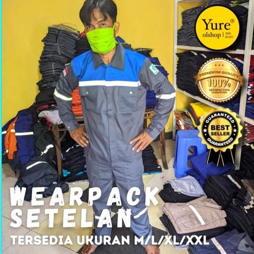 Jual WEARPACK SETELAN#SERAGAM KERJA PROYEK#BENGKEL#WELDING#BAJU SAFETY ...