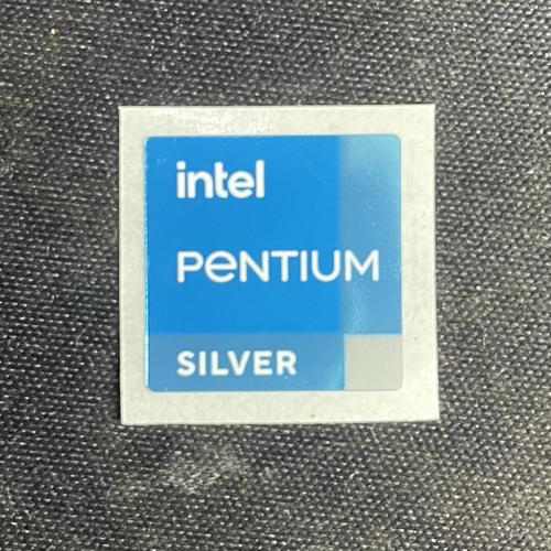 Jual Sticker stiker logo intel Pentium Silver 11tn gen ori - Kota ...
