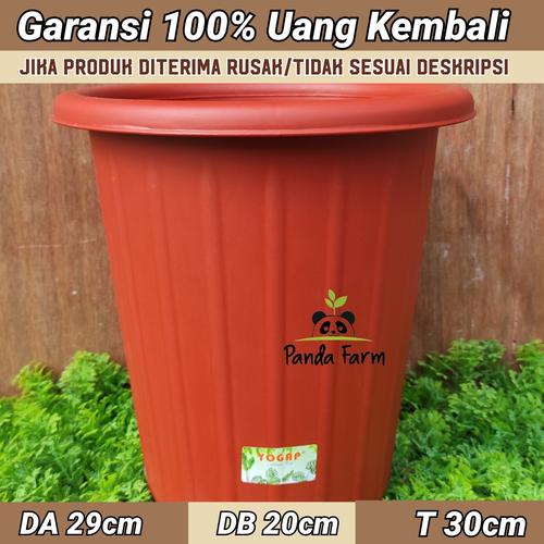 Jual Pot Tinggi Pirus Besar Yogap no 30 - Warna Coklat - Kota Tangerang ...