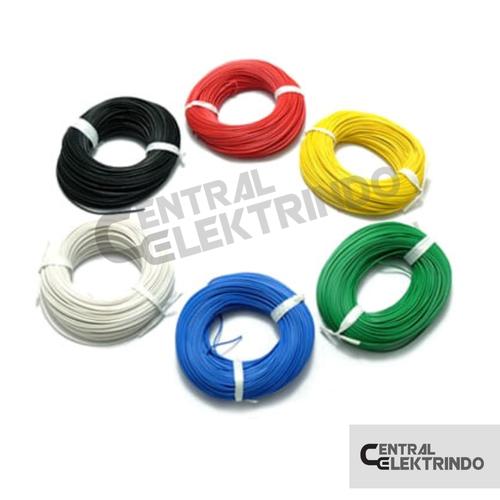 Jual Kabel 1x10 Kabel Serabut isi 10 - Panjang 50Meter - Hitam ...