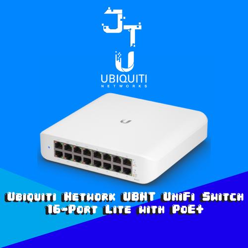 Jual Ubiquiti Network UBNT UniFi Switch Lite 16 PoE (USW-LITE-16-POE ...