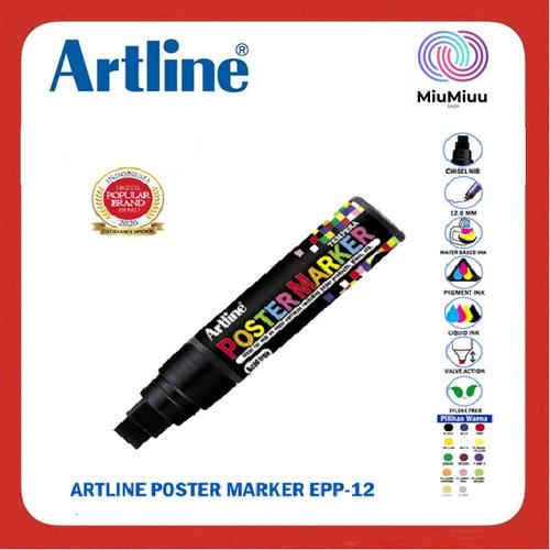 Jual SPIDOL POSTER MARKER ARTLINE EPP-12 - Jakarta Pusat - Miumiuu Shop ...