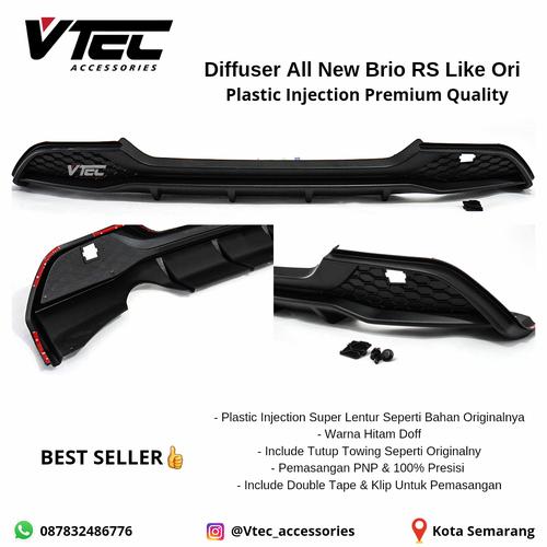 Jual Diffuser All New Brio Original Otoproject Model RS - Dus + Kayu ...