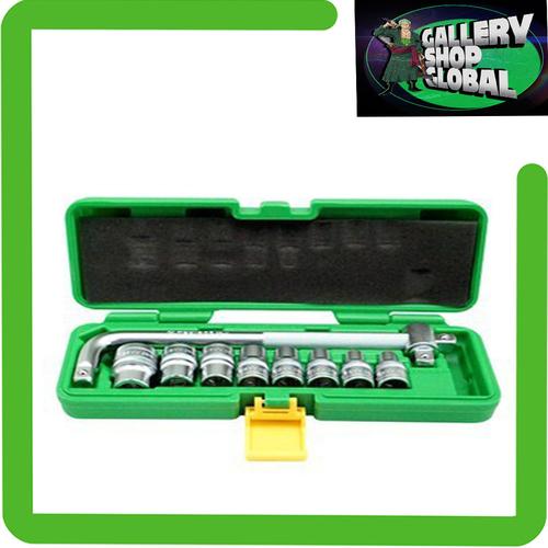 Jual TEKIRO 1/2 INCH SET 6 PT 8 - 24 MM PLASTIK 10 PCS / KUNCI SOCK SET ...