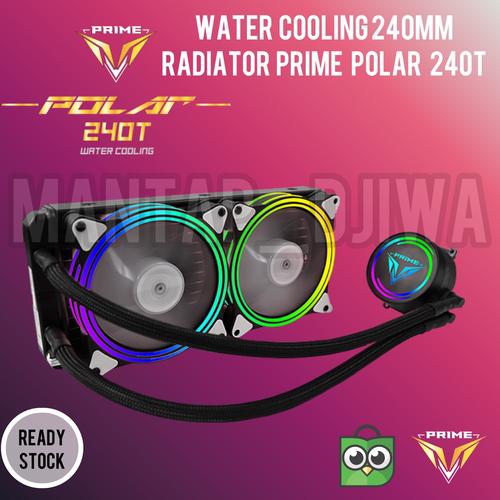 Jual Prime Polar 240T water cooling 240mm / 240 mm radiator ARGB Aura ...