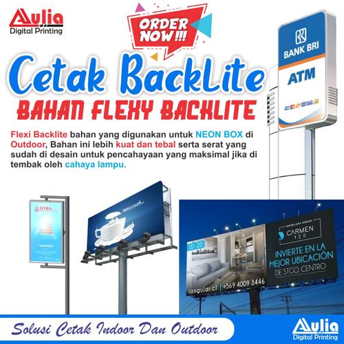 Jual Spanduk Outdoor Bahan Flexy Backlite Permeter - Kab. Tangerang ...