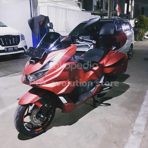 Jual modifikasi pcx 160 model GOLDWING (warna merah dop) - Kab. Bogor ...