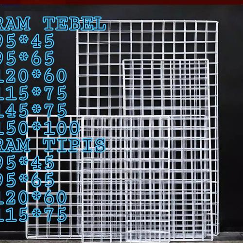 Jual Jaring RAM Besi Dinding Berbagai Ukuran - Putih 95x45 - Kota ...