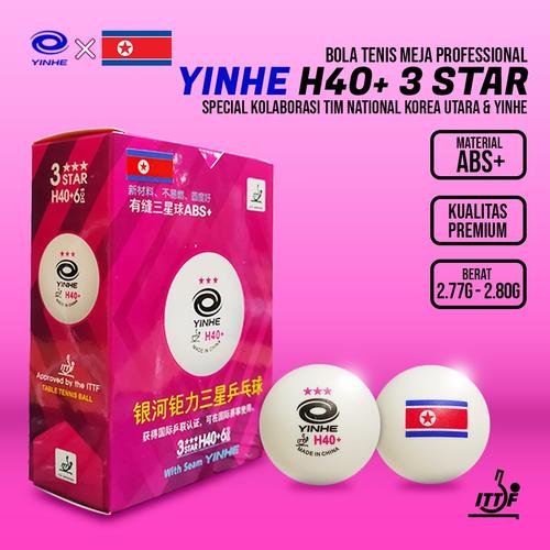 Jual Bola Pingpong Tenis Meja Yinhe H40+ 3star With Seam isi 6 Versi Korea - Jakarta Pusat ...