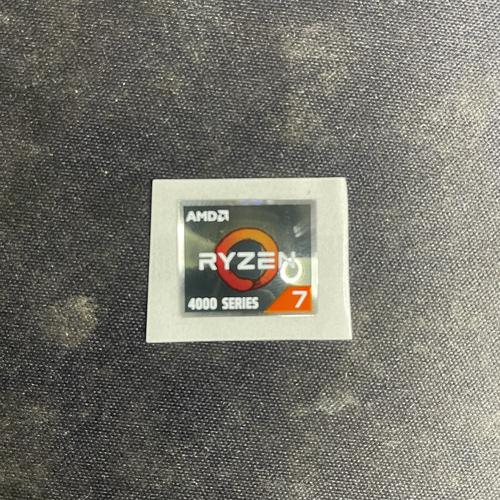 Jual Sticker stiker logo AMD Ryzen 7 4000 series ori - Kota Banjarmasin ...