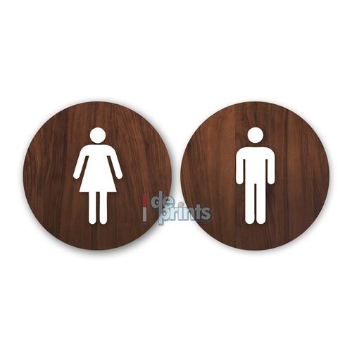 Jual Toilet Sign/Tanda Toilet Kayu/ Papan Tanda Toilet Kayu- dekorasi ...