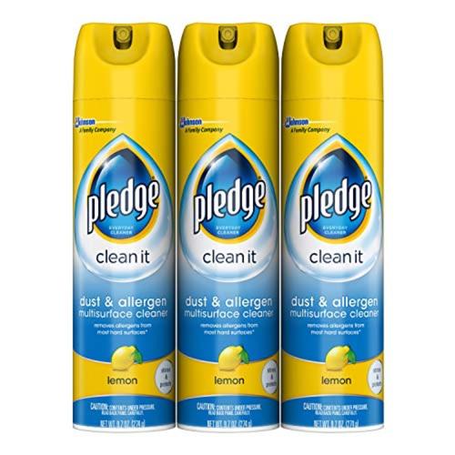 Jual Pledge Dust & Allergen Multi-Surface Disinfectant Cleaner Spray ...