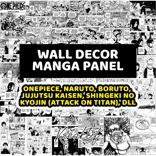 Jual (A4) Poster Anime Manga Wall Decor Panel Komik - Wallpaper Dinding ...