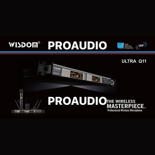 Jual MIC WIRELESS WISDOM ULTRA Q11 Ultra Q 11 Garansi 1 Tahun Wisdom ...