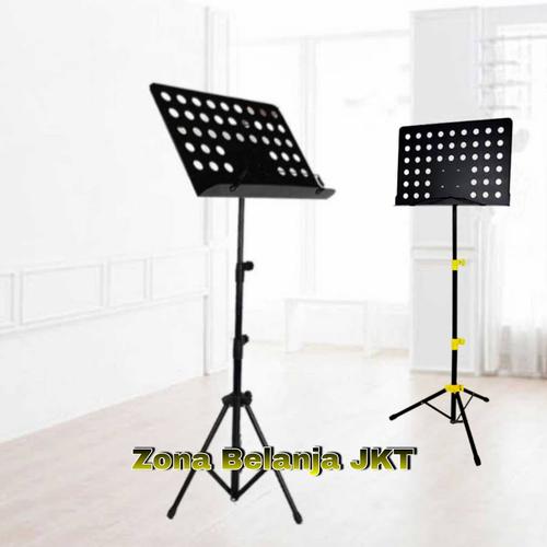 Jual Standbook Partitur Lipat Besar Bolong Standing Buku Partitur Musik ...