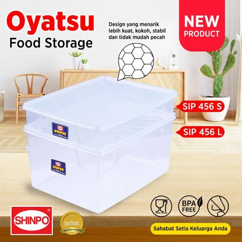 Jual Shinpo Oyatsu Tempat Donat Kue Sealware Kotak Segi Plastik Box ...