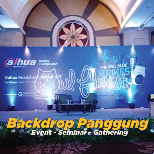 Jual Backdrop Panggung Photobooth Acara Surabaya Event Seminar ...