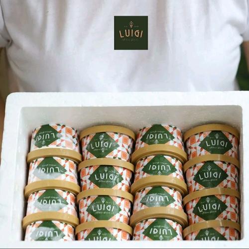 Jual Ice Cream Gelato / Es Krim LUIGI / Dessert - Birthday Gift Pack ...