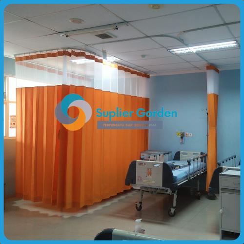 Jual contoh tirai rumah sakit anti bakteri dan anti darah teruji lab ...