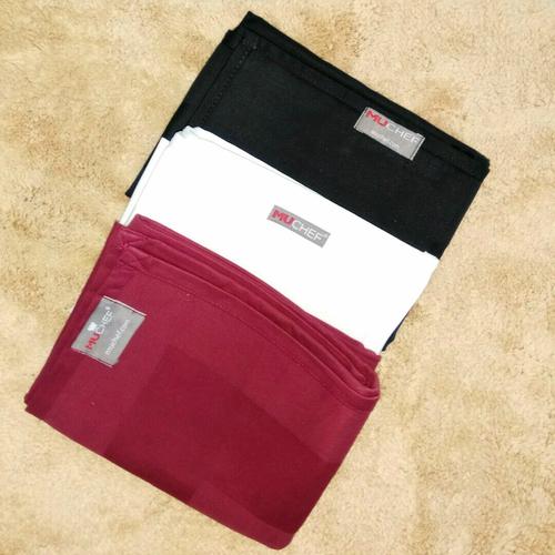 Jual Table Napkin Muchef 01640004 Black/Red/White - Hitam - Kota ...
