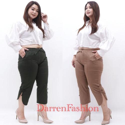 Jual Dolphin Pants Katun 7/9 Jumbo . Celana Katun Stretch Jumbo 7/9 Murah - Kota Yogyakarta ...