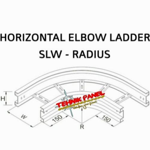 Jual ELBOW LADDER 600x100+COVER ELBOW LADDER W600 ELECTRO / HOTDIP ...