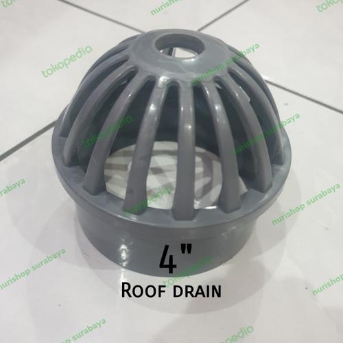 Jual Roof drain pvc 4"/ Saringan Talang pvc 4"/ Roof Drains pvc 4 ...