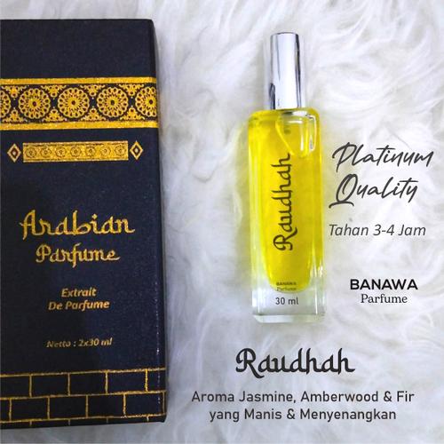 Jual Arabian Parfum - Banawa Raudhah Aroma Bunga Yang Manis Khas ...