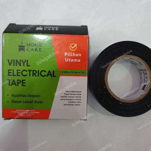 Jual Isolasi Listrik Hitam Atau vinyl electrical tape HOME CARE - Kota ...