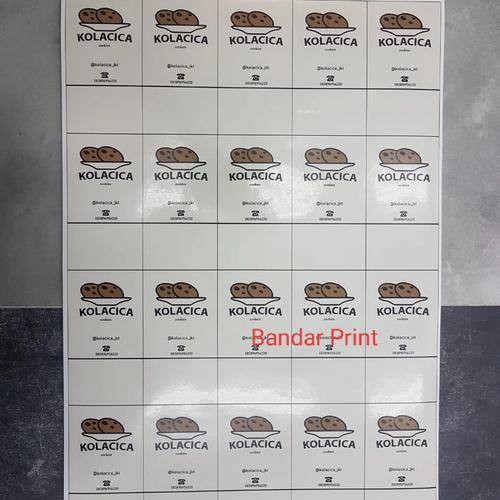 Jual Digital Print A3+ Cetak Sticker Stiker Custom Satuan - Vinyil ...