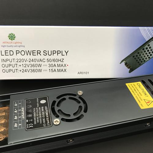 Jual Artalux Power Supply 30A 12V / Trafo Led 30A 12V - Kab. Bandung ...