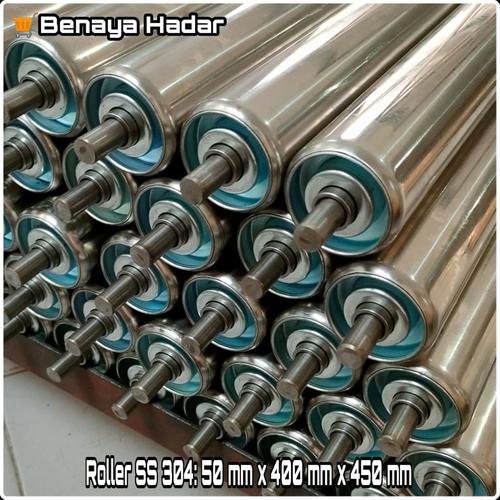 Jual Roller Stainless 304 : 50 mm x 400 mm x 450 mm Roller Gravity Ss ...